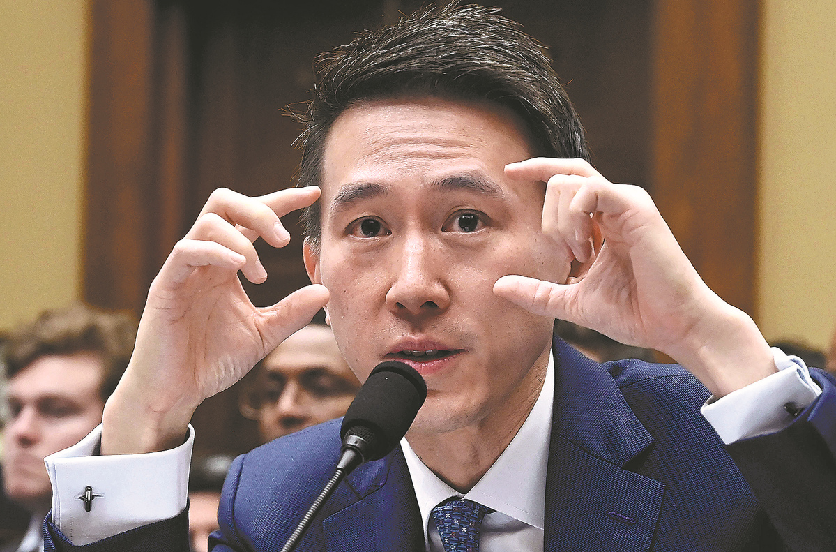 TikTok CEO defends data policies-广东台荔枝网